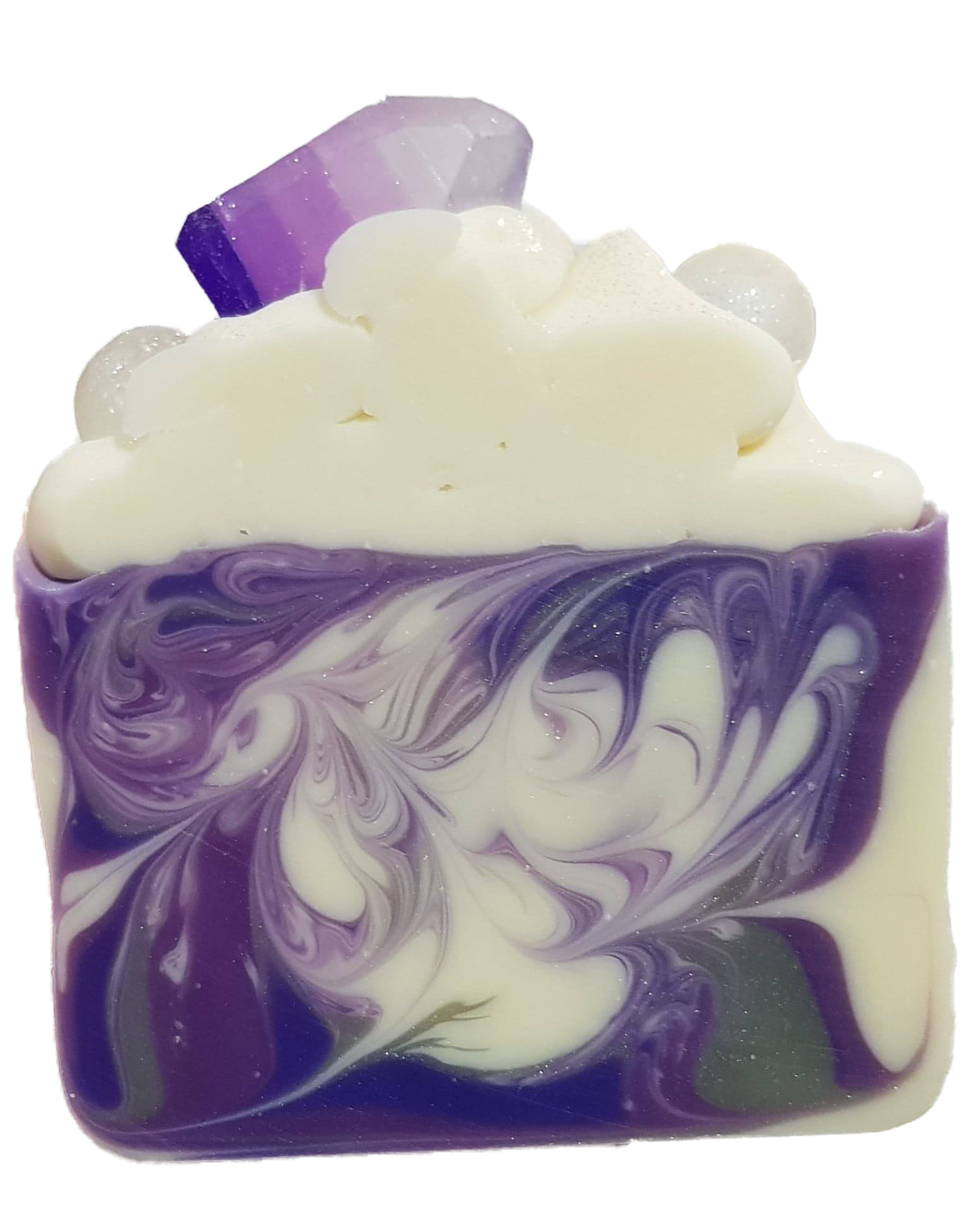 French Lavender High Top Soap Gem – Pink Flame Creations